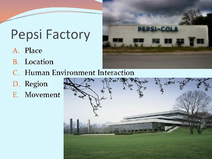 5 Themes of Geography Strip Mining A B