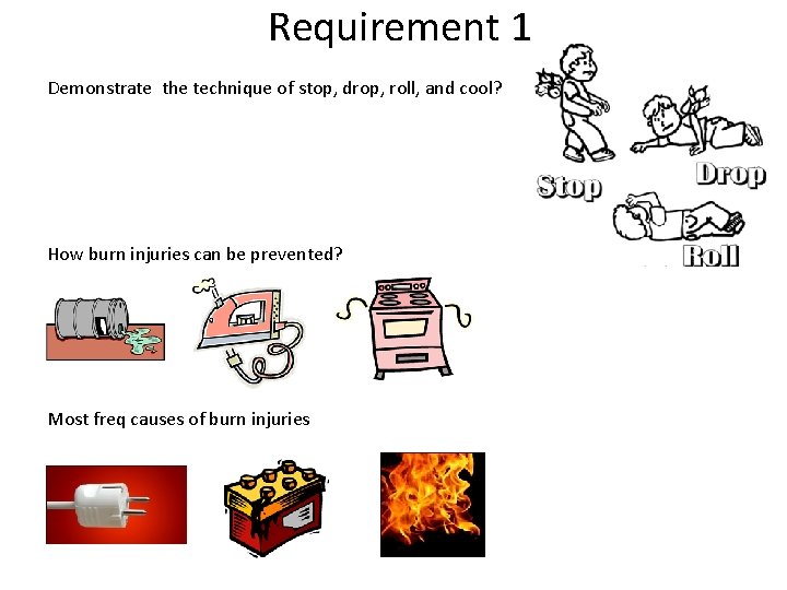 BSA Fire Safety MB Requirement 1 Demonstrate the