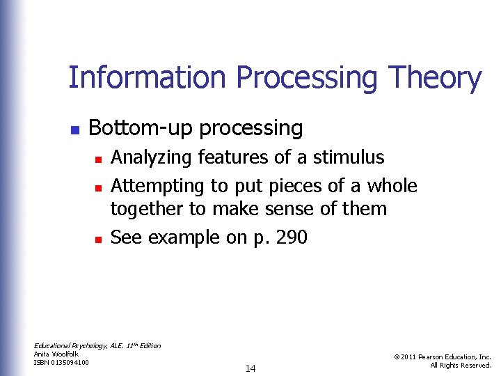 Cognitive Views of Learning Cluster 7 Modules 19