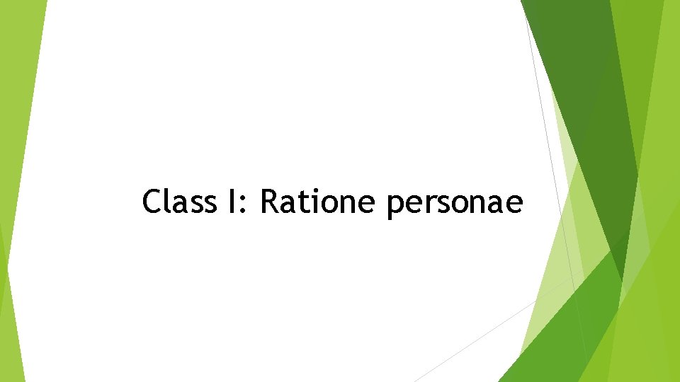 Class I Ratione personae Overview 1 Complaint procedure