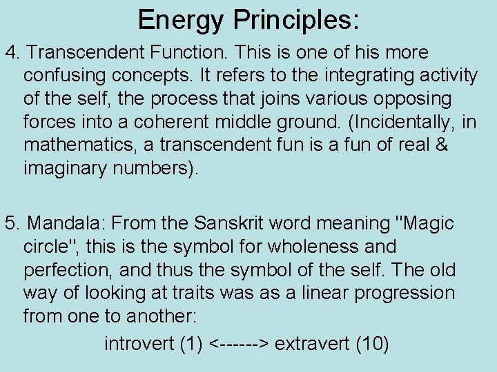 Psychoanalytic Schools Contribution of JUNG Degree Course Three
