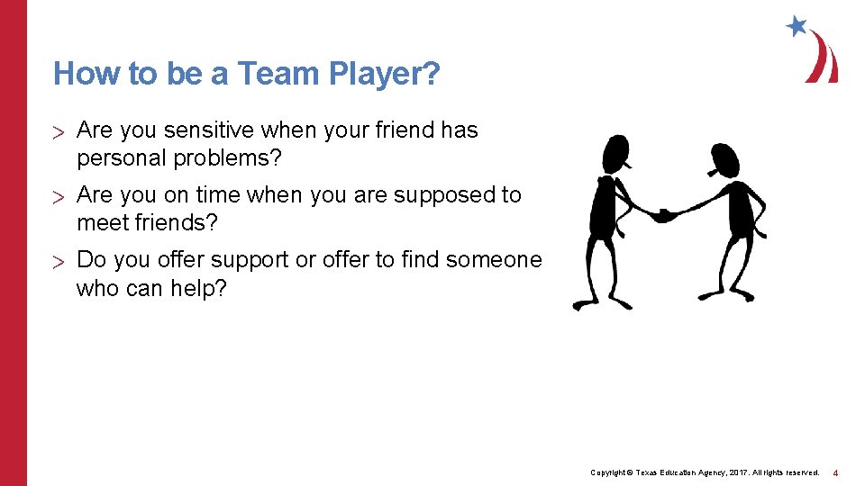 Leadership How to be a Team Player Copyright