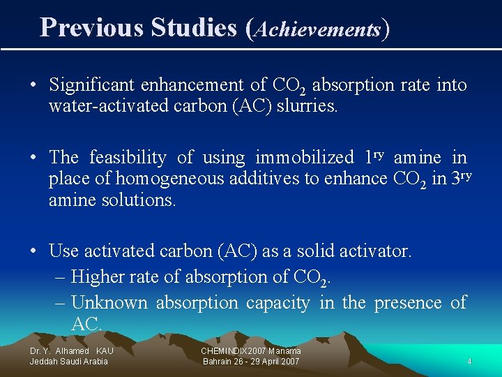 Absorption of Carbon Dioxide by a Suspension of