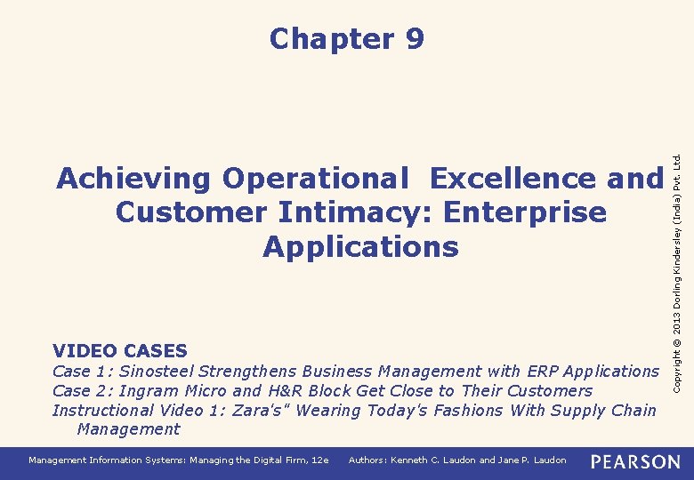 Achieving Operational Excellence and Customer Intimacy Enterprise ...