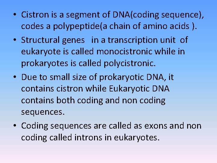 TRANSCRIPTION IN PROKARYOTES PRESENTED BY FLORENCE PGT BIOLOGY