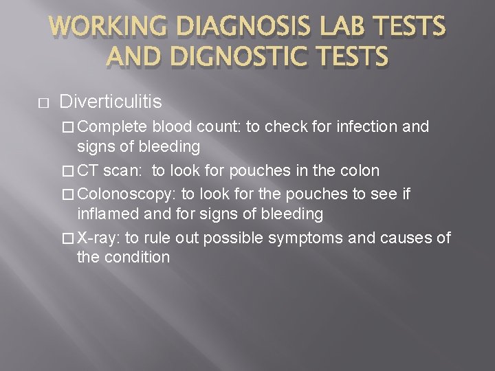 GASTROINTESTINAL CASE STUDY Amber Hart Tracy Hill Dia