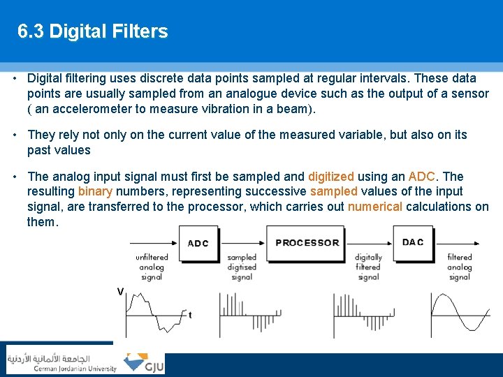 Instrumentation Measurement ME 342 Chapter 6 Signal Processing