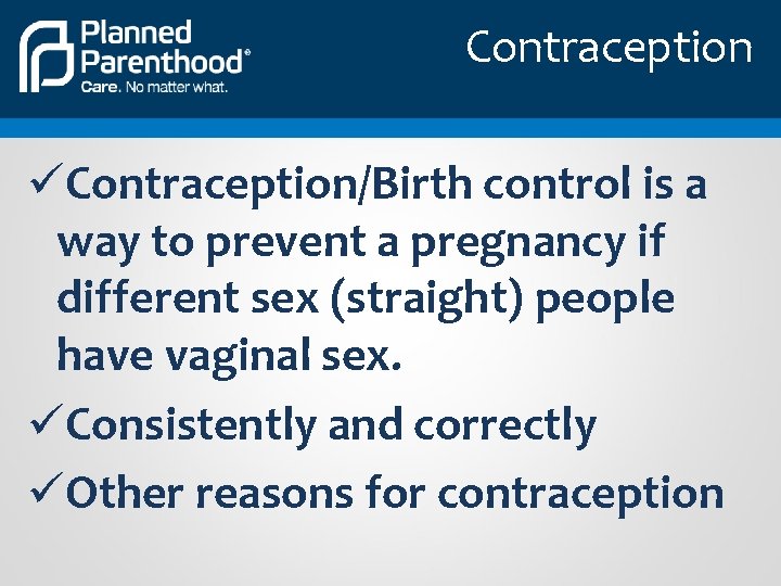 Contraception What does contraception mean Contraception combination of