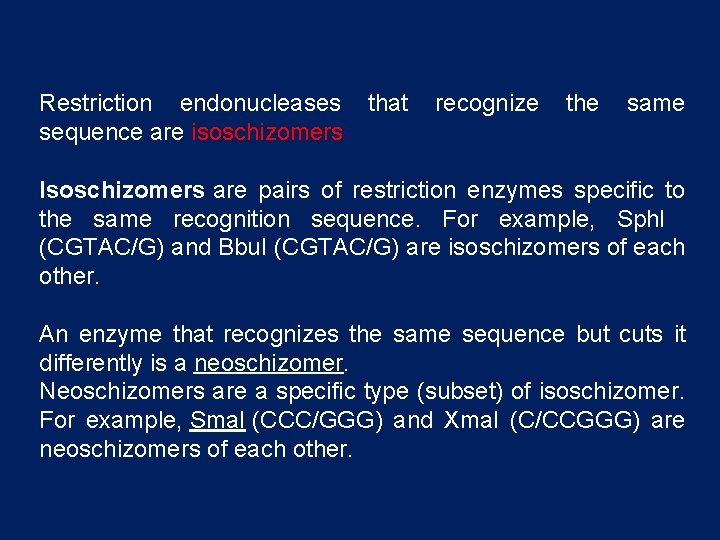 Restriction Enzymes KAMAL KUMAR GUPTA Restriction Enzymes Nobel