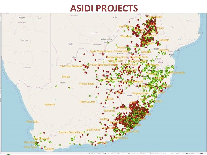 IMPLEMENTATION PLAN TO ADDRESS SANITATION BACKLOGS PRESENTATION TO