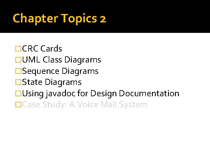 Chapter 2 Horstmanns Book Part 1 The ObjectOriented