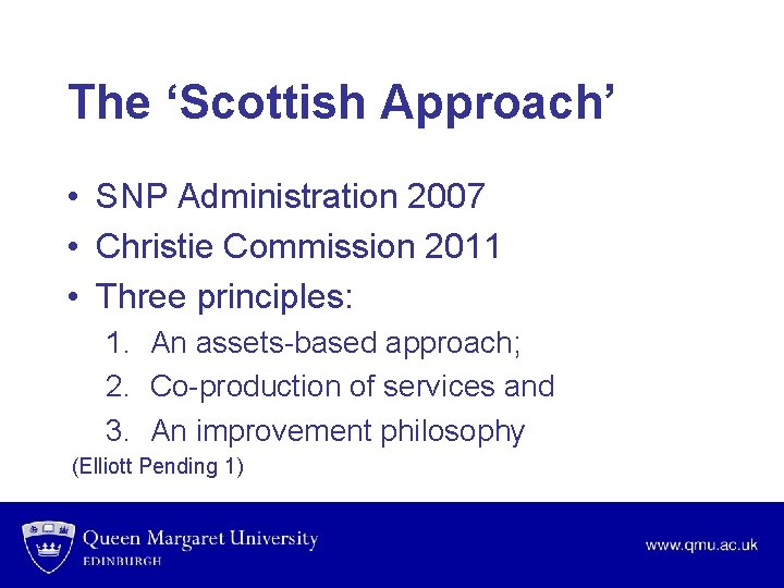 Organizational strategy and change Partnering to Enable EvidenceBased