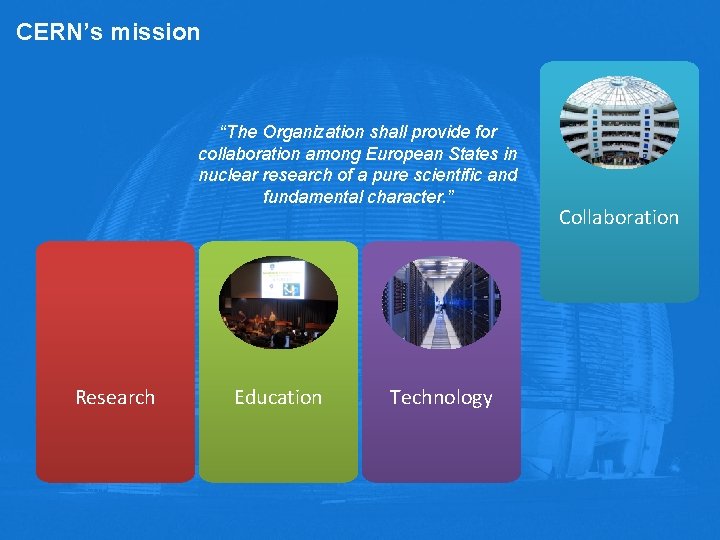 CERN people and CERN organization Seamus Hegarty HR