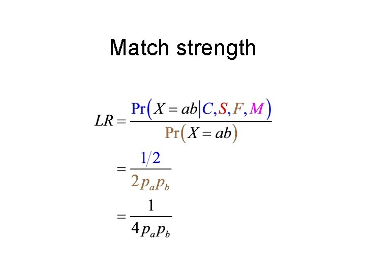 How True Allele Works Part 3 Kinship Paternity