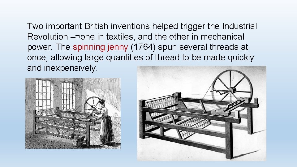 The industrial revolution 1750 1850 THE INDUSTRIAL REVOLUTION