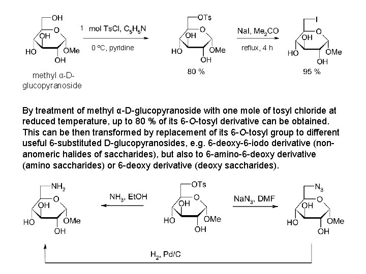 Selective substitution at the primary hydroxy group ethers