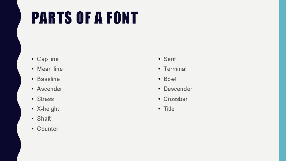CHAPTER 8 TYPE BY ASHTON WILLIS FONT Font
