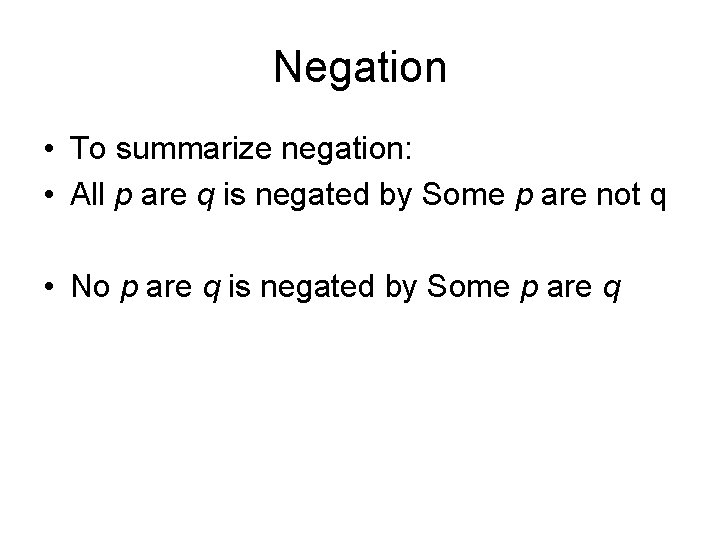 SYMBOLIC LOGIC Section 1 2 Statements This section