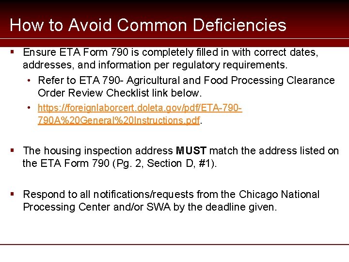 Optimal H2 A Applications Kerri Owen Foreign Labor
