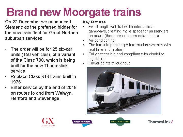 Train Performance Challenges Driver Availability Biggest recruitment and