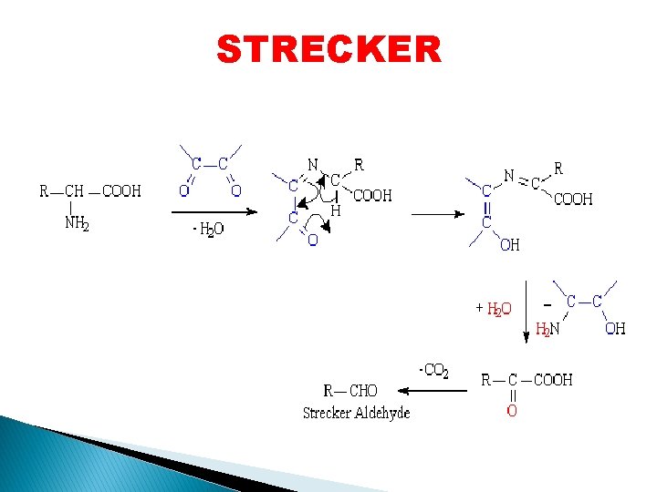 REAZIONE DI MAILLARD La reazione responsabile dellimbrunimento degli