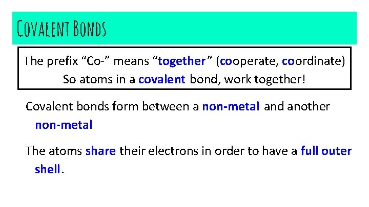 Bonding and Nomenclature Ms Oster Physical Science What