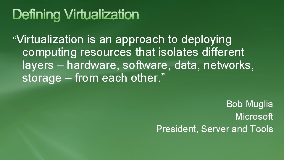 Virtualization for Business Continuity and Data Storage Solutions
