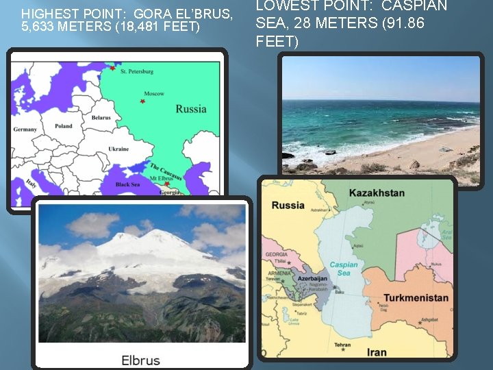GEOGRAPHY OF RUSSIA By Heather Bennett Russia in