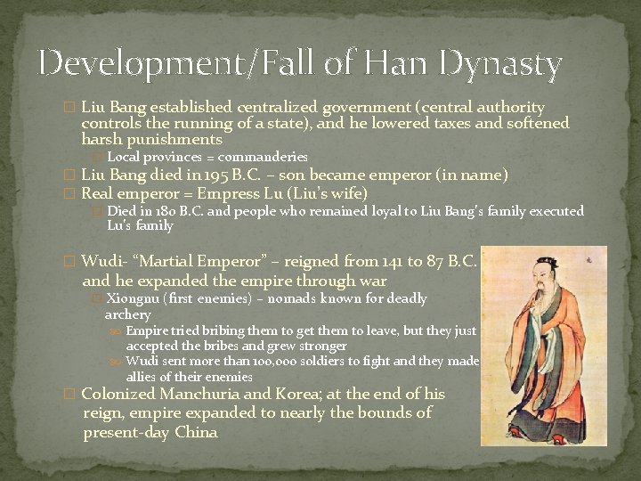 Han China Status of Peasants and Merchants Status