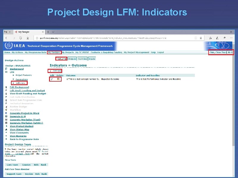 Technical Cooperation Programme Cycle Management Framework PCMF Member