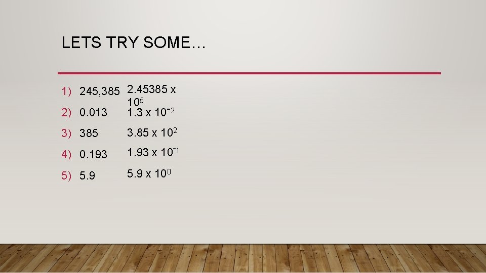 ASTRONOMY SCIENTIFIC NOTATION AND DIMENSIONAL ANALYSIS MR CONKEY