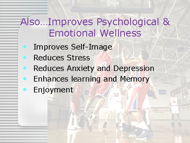 Physical Activity A Habit for Life 7 NPA