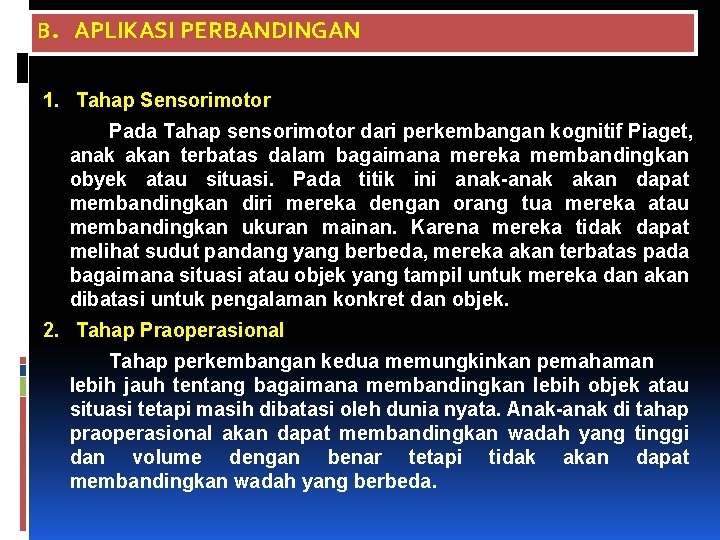 Teori Perkembangan Kognitif Jean Piaget dalam Pendidikan Matematika
