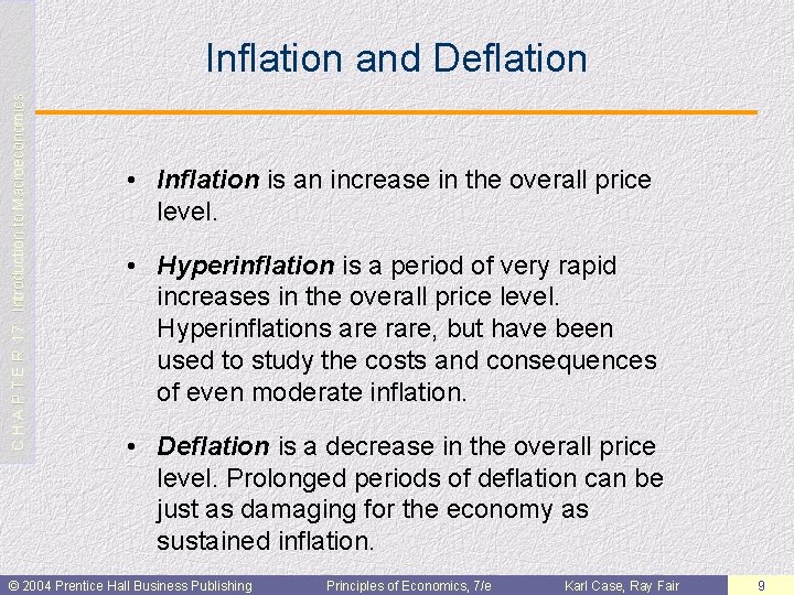 CHAPTER 17 Introduction to Macroeconomics Prepared by Fernando