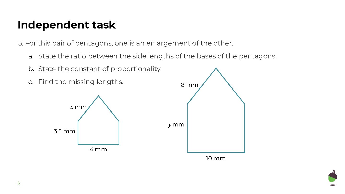 Mathematics Enlargement Lesson 2 of 4 Downloadable Resource