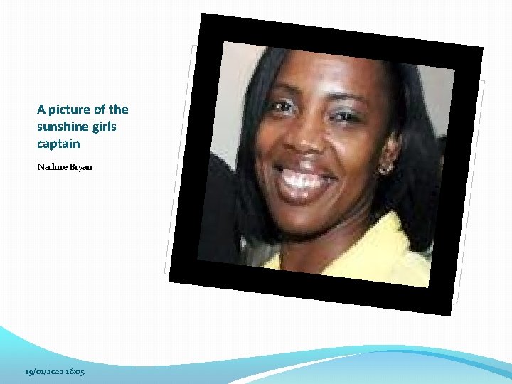 Presenter Shantel Thompson G C Foster College ICTND