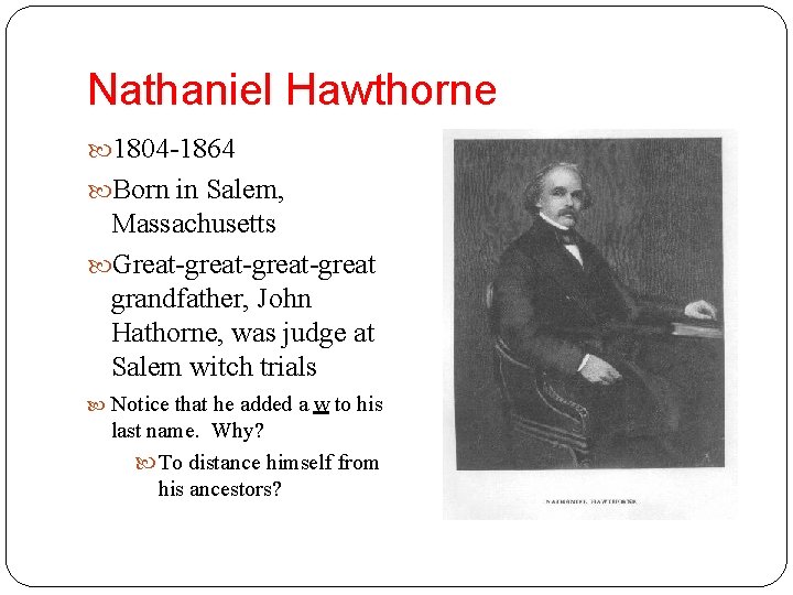 The Scarlet Letter Nathaniel Hawthorne Scarlet Letter reading