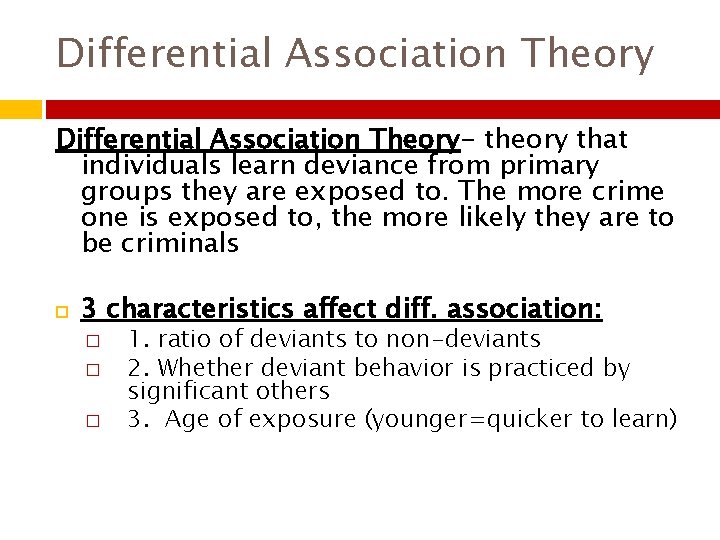 Warm Up 101 What is white collar crime