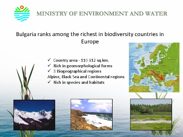 ECOSYSTEM SERVICES benefits and threats to the ecological