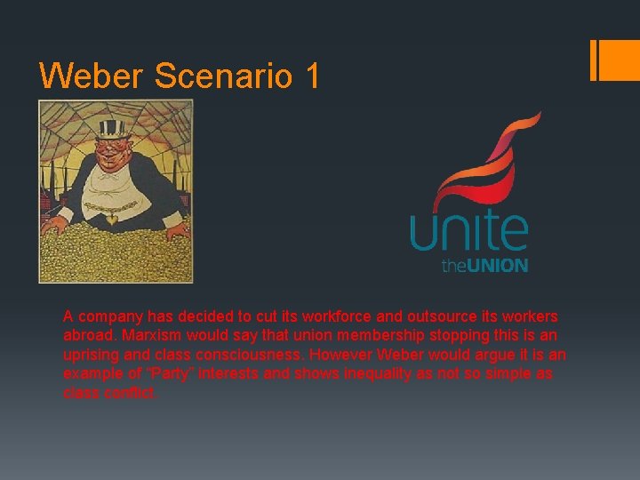 Weberian sociology Weberianism Society is divided into many