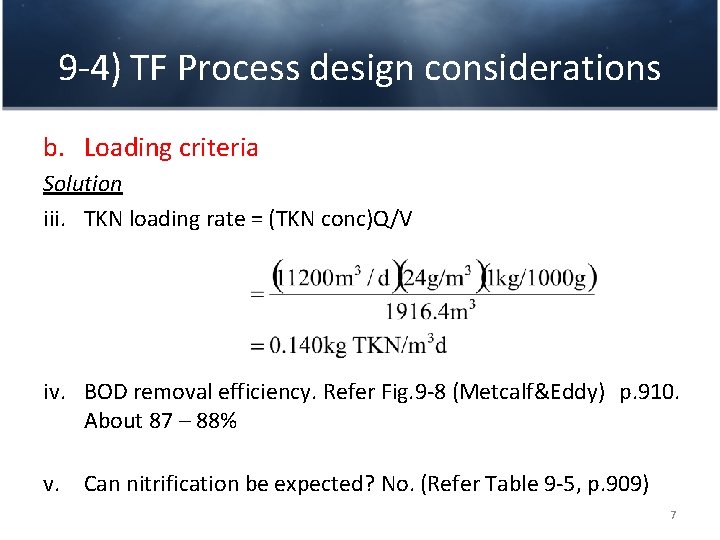 EAT 303 WASTEWATER ENGINEERING Chapter 9 Part 2