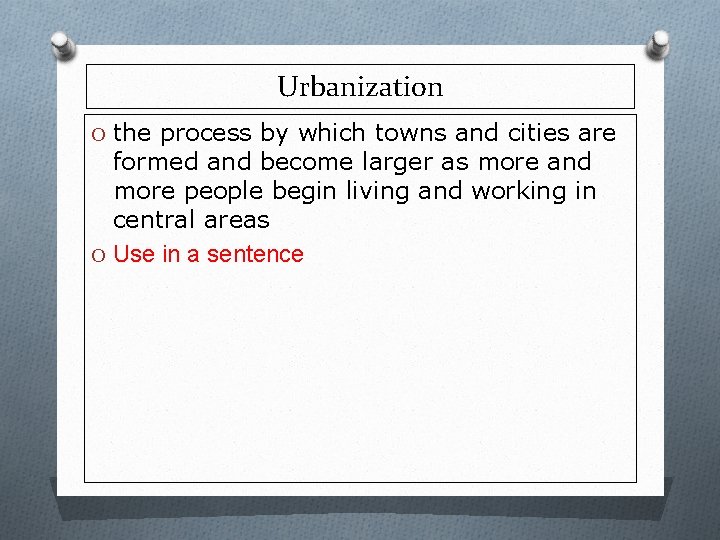 US History A Unit 2 Academic Vocabulary Read