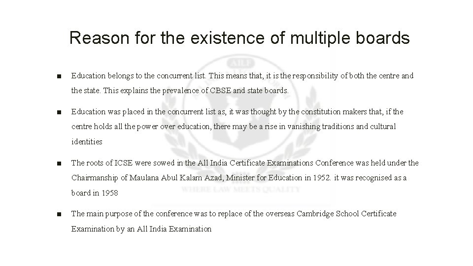 DISPARITIES IN THE INDIAN EDUCATIONAL SYSTEM Done by