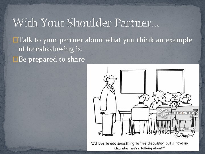 Good Morning Take out your composition books On