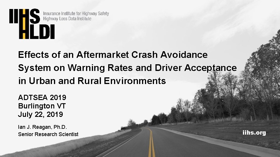 Effects of an Aftermarket Crash Avoidance System on