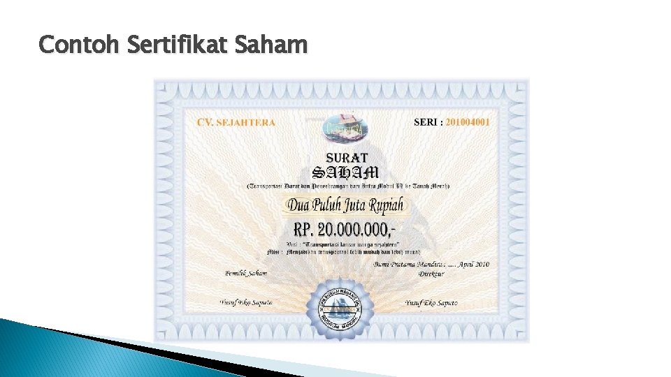 Saham dan Valuasinya Rita Tri Yusnita SE MM