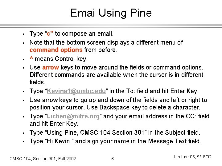 Algorithms Part 3 of 3 Topics Disk Quota