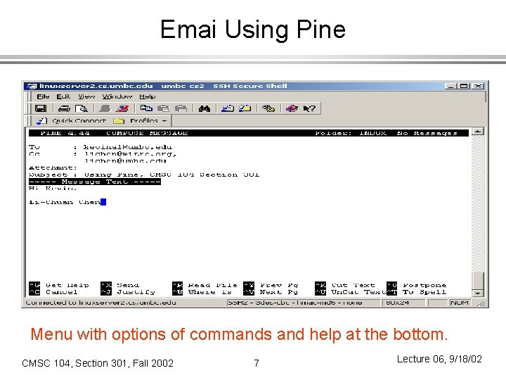 Algorithms Part 3 of 3 Topics Disk Quota