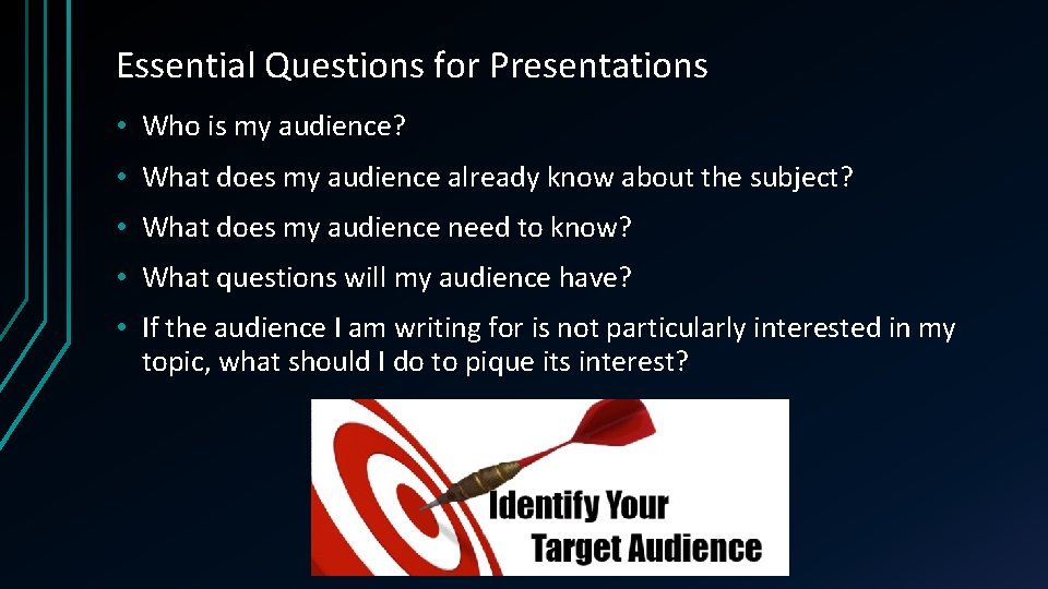 Unit 2 Lesson 5 KNOWING YOUR AUDIENCE Introduction