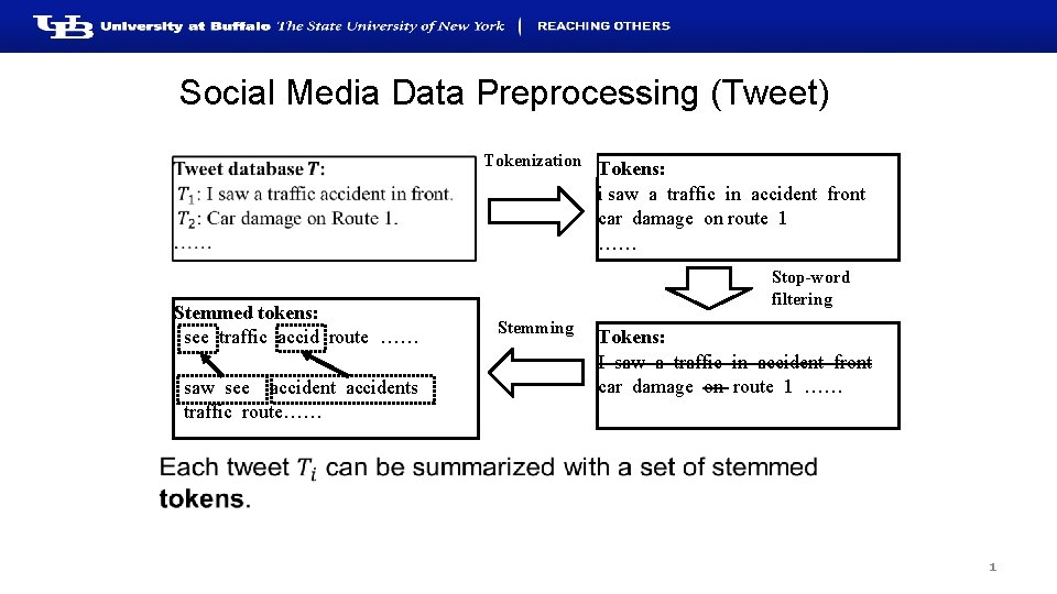 Social Media Data Preprocessing Tweet Tokenization Tokens i